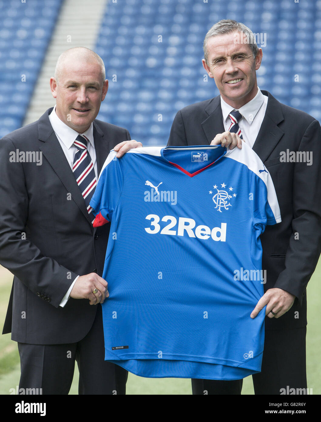 Soccer - Rangers New Manager - Ibrox Stadium. New Rangers Manger Mark ...