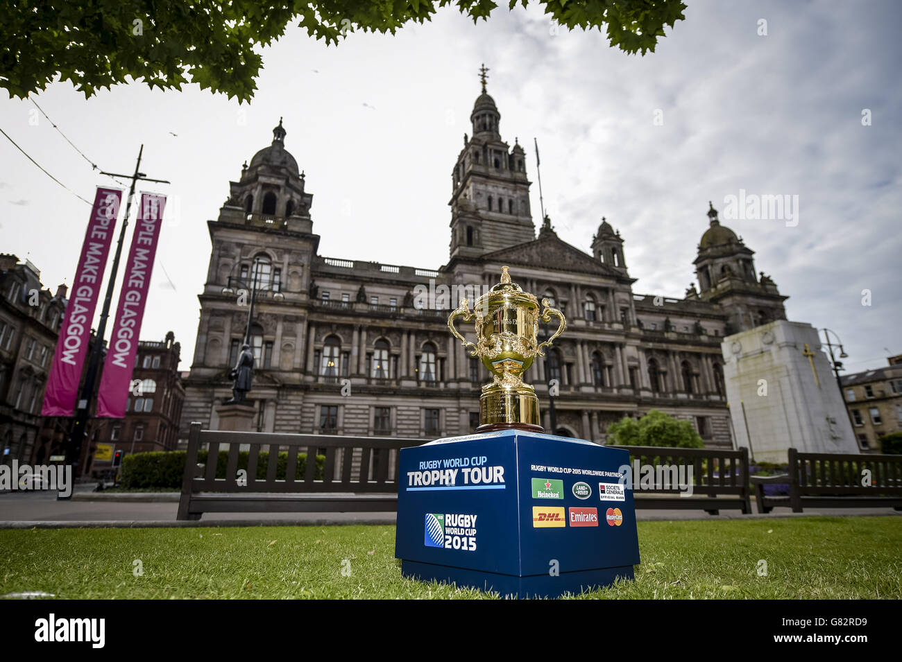 Webb ellis trophy tour hi-res stock photography and images - Alamy