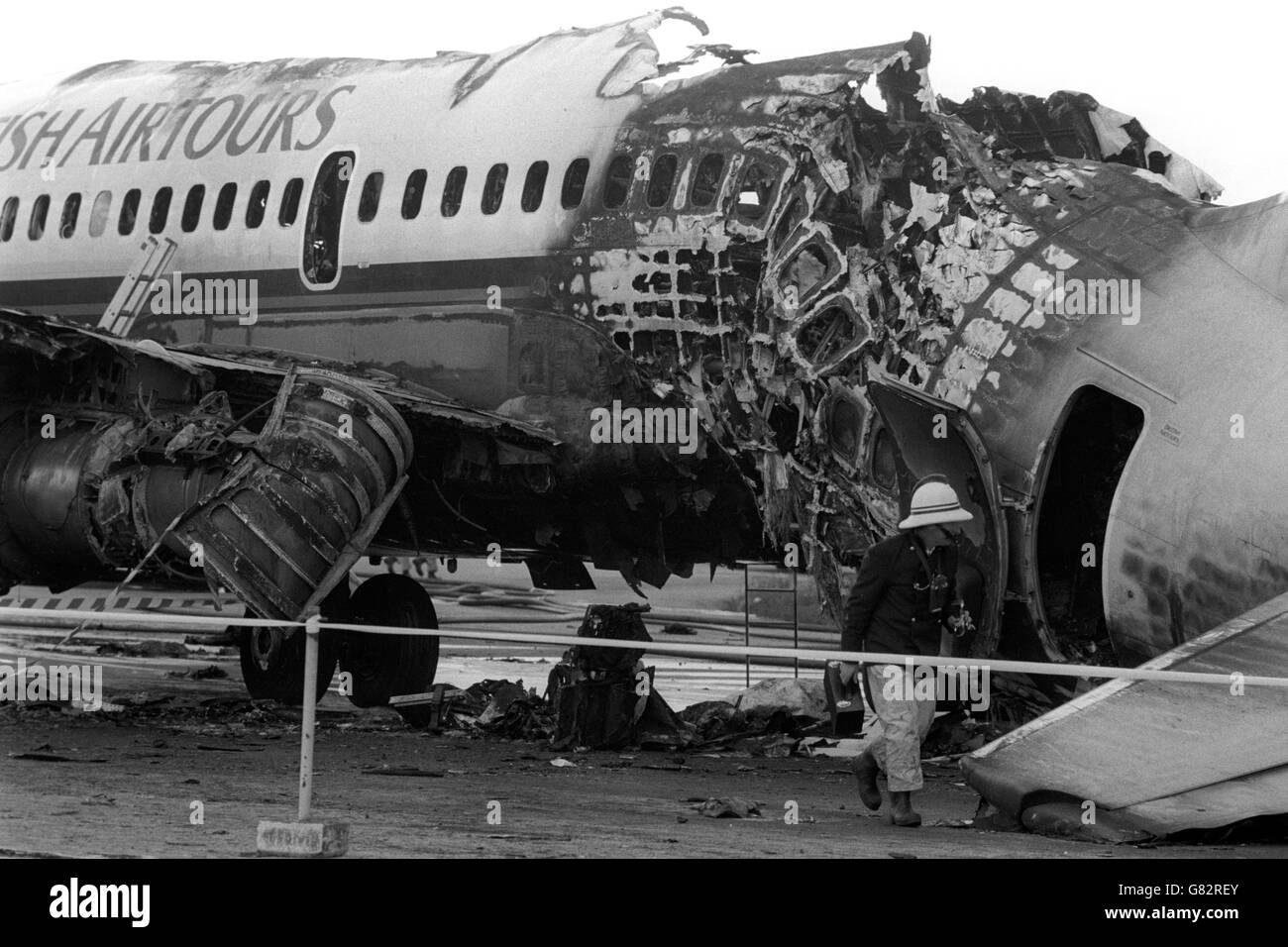 Disasters and Accidents - Fire - British Airtours Boeing 737 ...