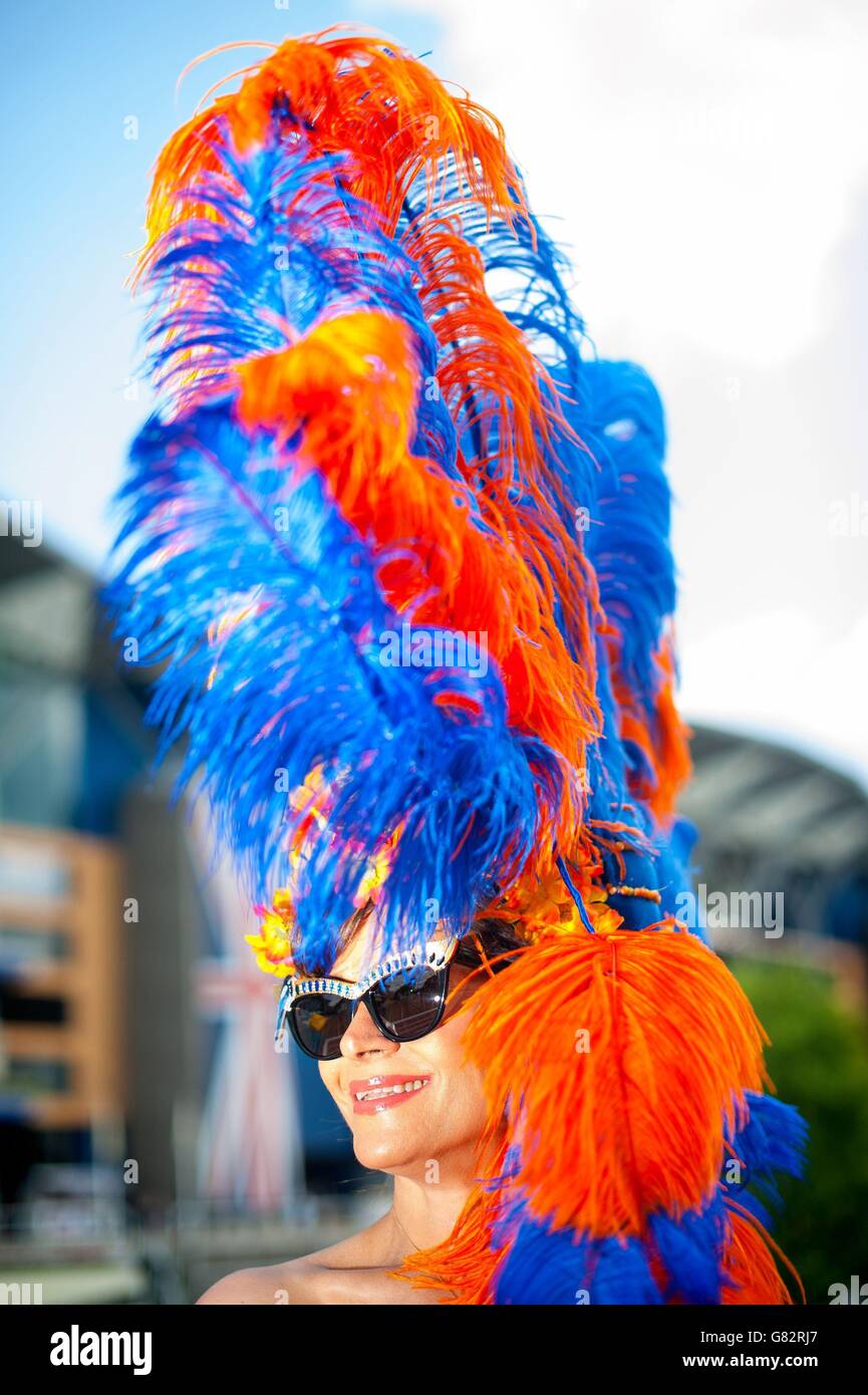 Racegoer Ines Hernandez Tallaj during day one of the 2015 Royal Ascot ...