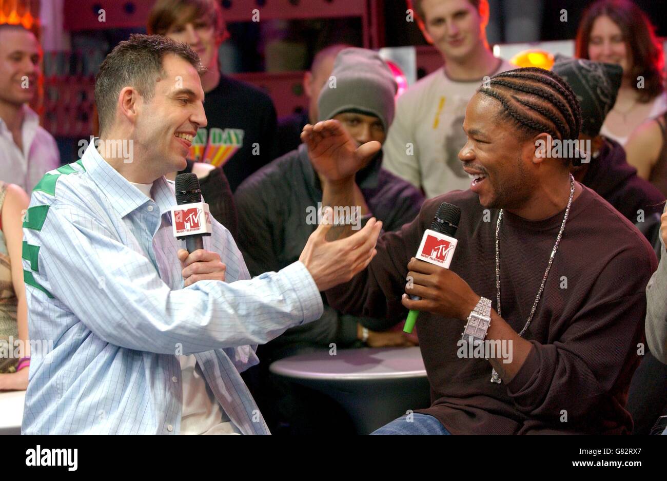 MTV TRL - Total Request Live Show - Leicester Square Studios. Tim ...