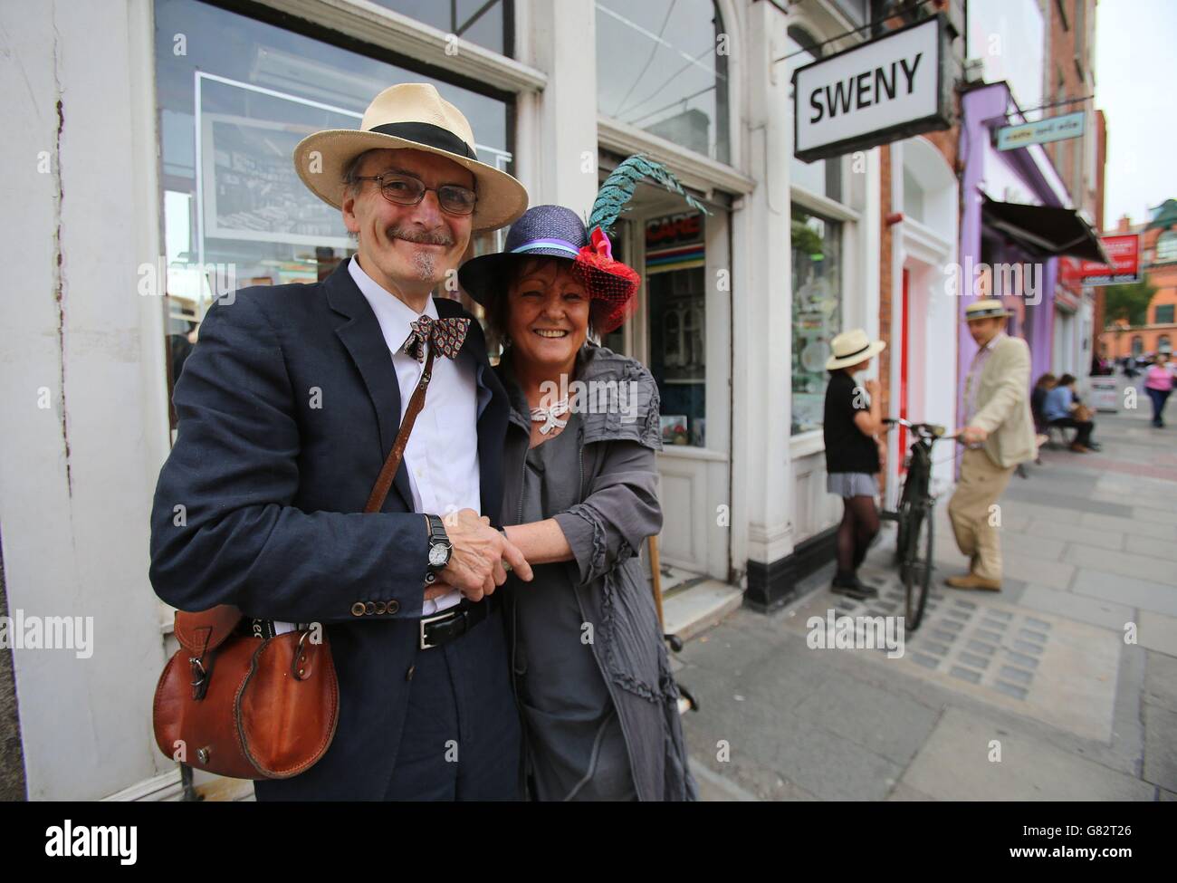 James Joyce celebrations Stock Photo - Alamy