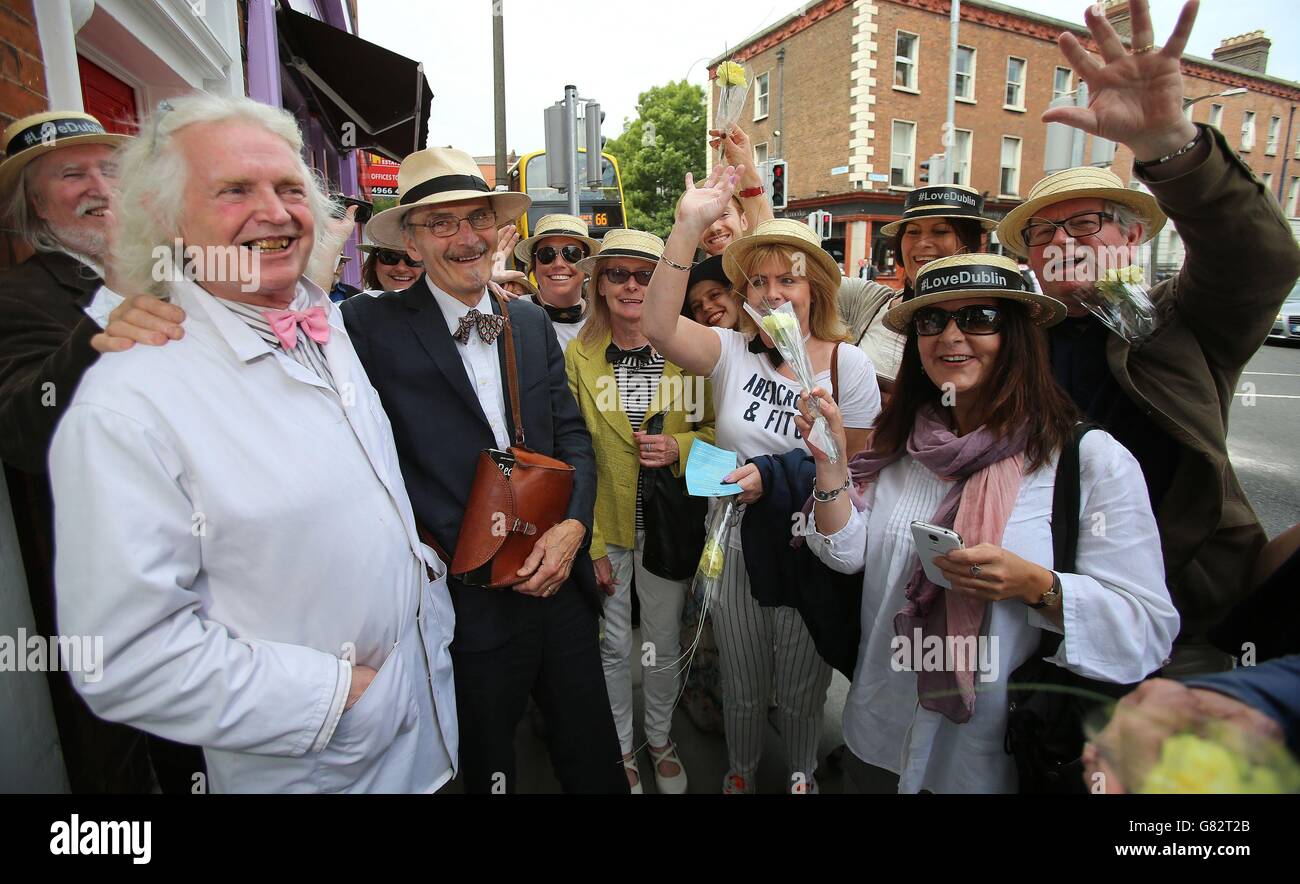 James Joyce celebrations Stock Photo - Alamy