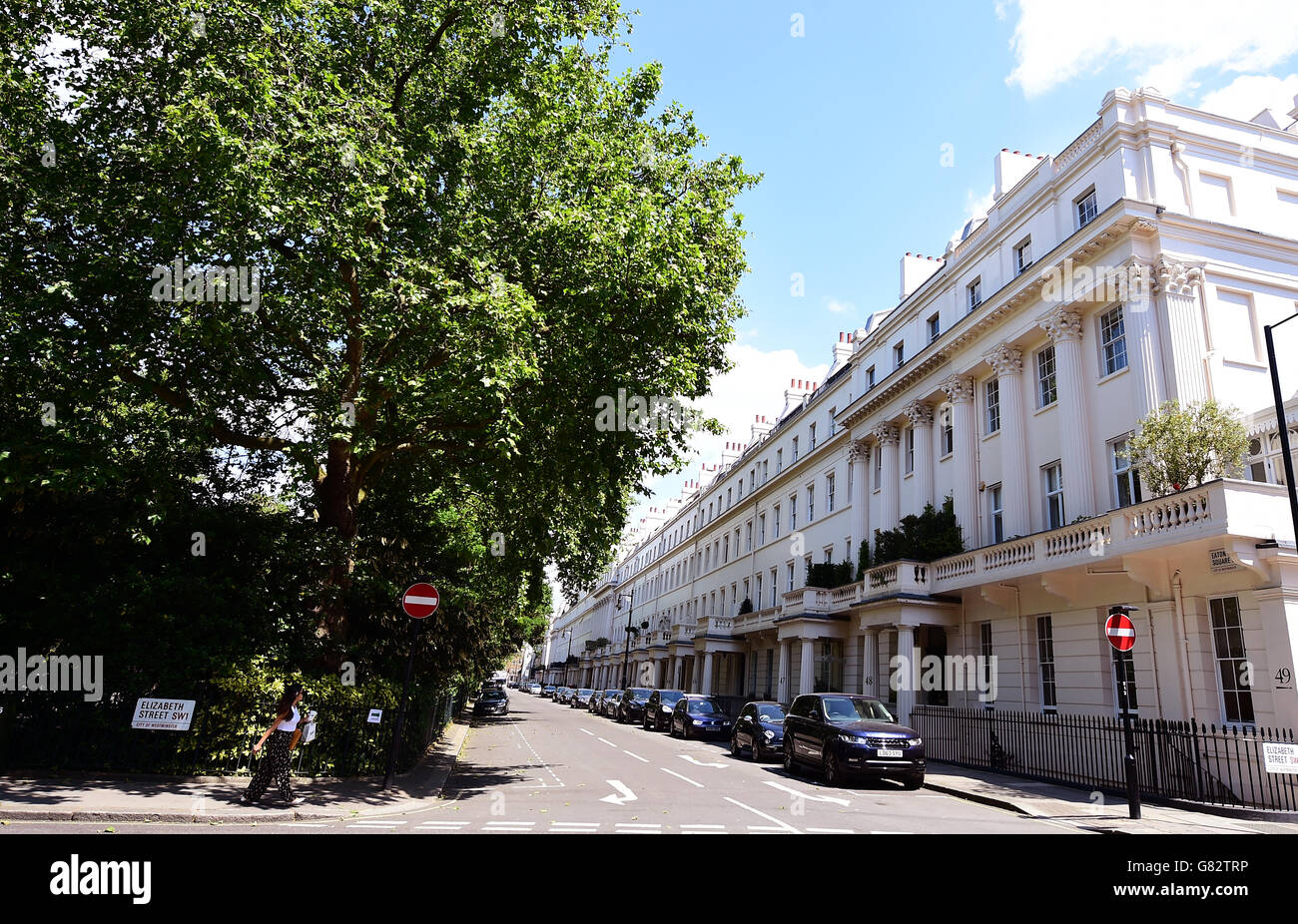 Eaton square in london hi-res stock photography and images - Alamy