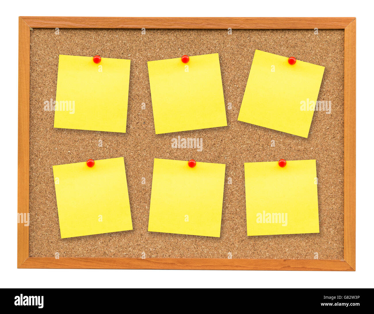 Bulletin board background Cut Out Stock Images & Pictures - Alamy