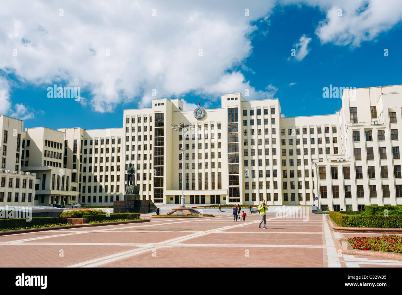 Belarus house of government hi-res stock photography and images - Alamy