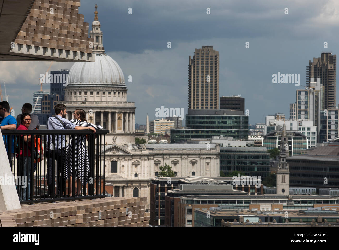 London panorama view hi-res stock photography and images - Alamy
