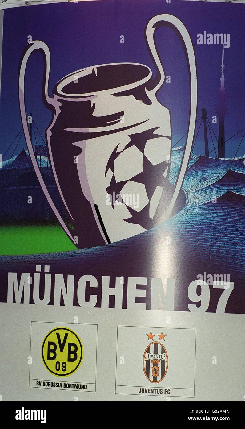 Uefa champions league final poster hi-res stock photography and images ...