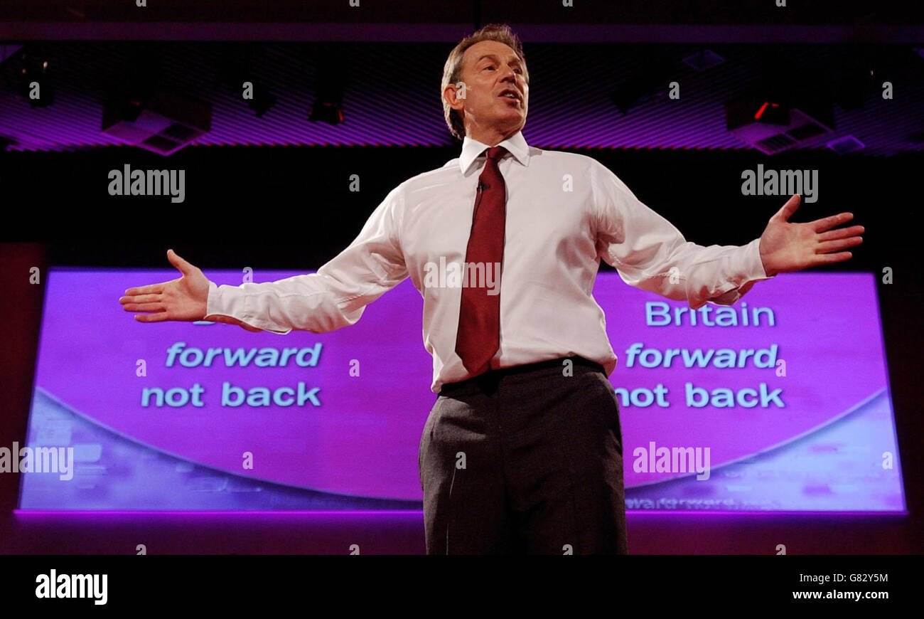 General Election Campaign 2005 - Birmingham Stock Photo - Alamy