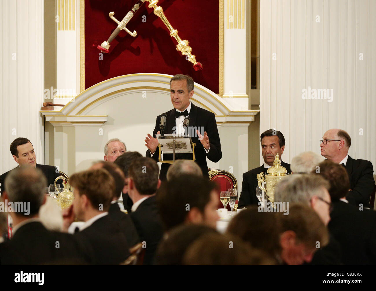 Lord mayors dinner for bankers hi-res stock photography and images - Alamy