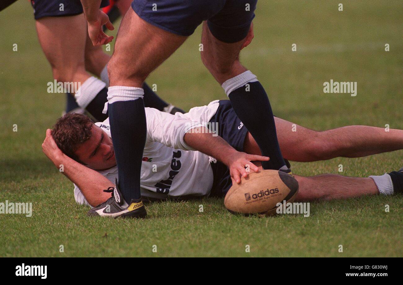 Ben clarke training england hi-res stock photography and images - Alamy