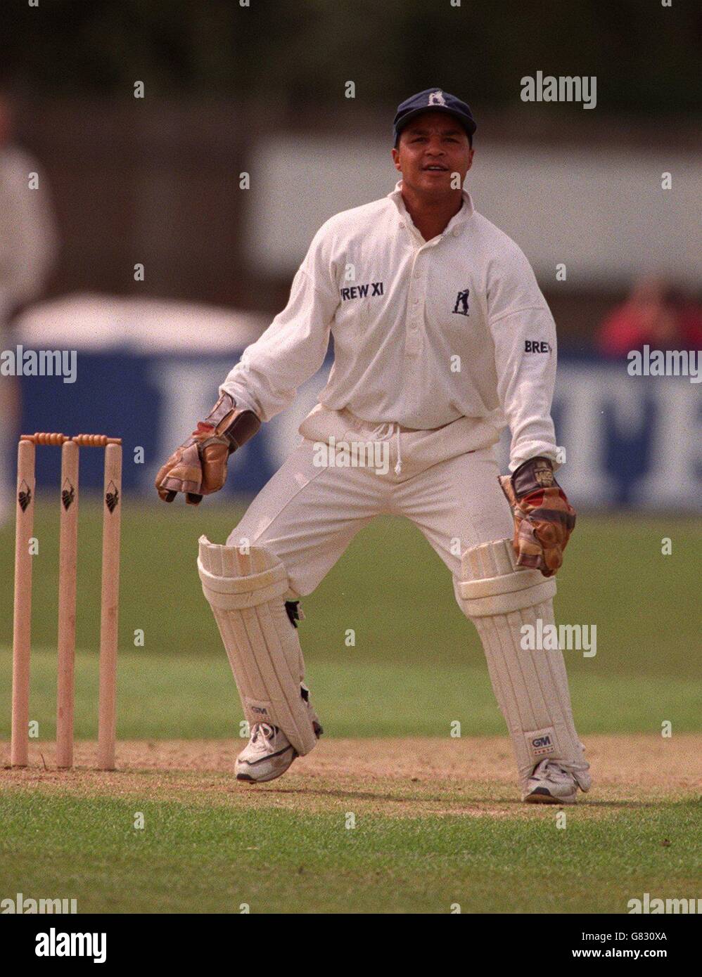Cricket - Benson and Hedges Cup 1997 - Derbyshire v Warwickshire. Keith ...