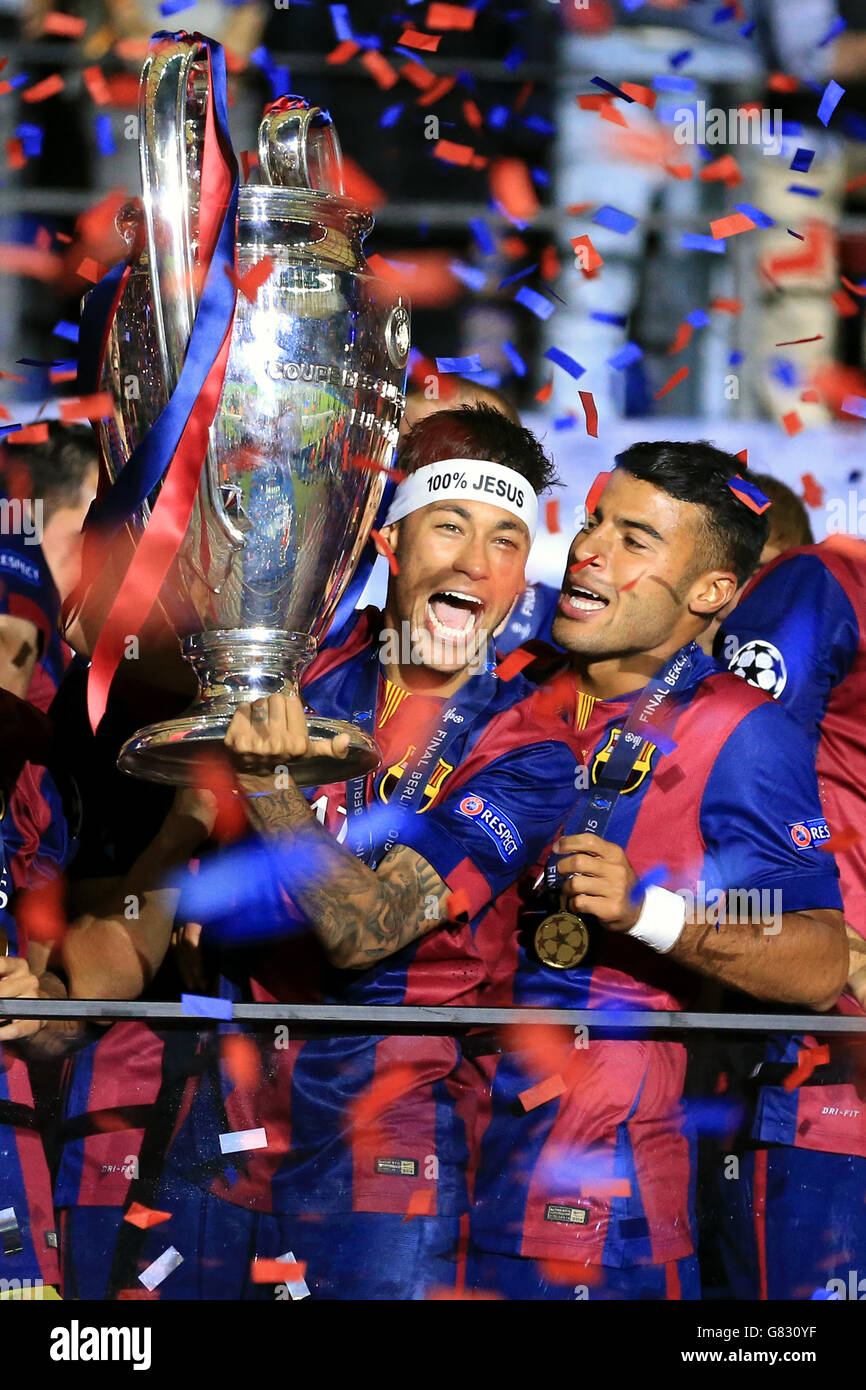 Soccer - UEFA Champions League - Final - Juventus v Barcelona - Olympiastadion. Barcelona's ...