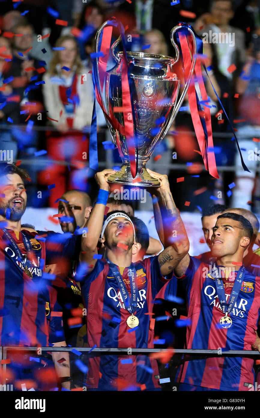 Soccer - UEFA Champions League - Final - Juventus v Barcelona - Olympiastadion. Barcelona's ...