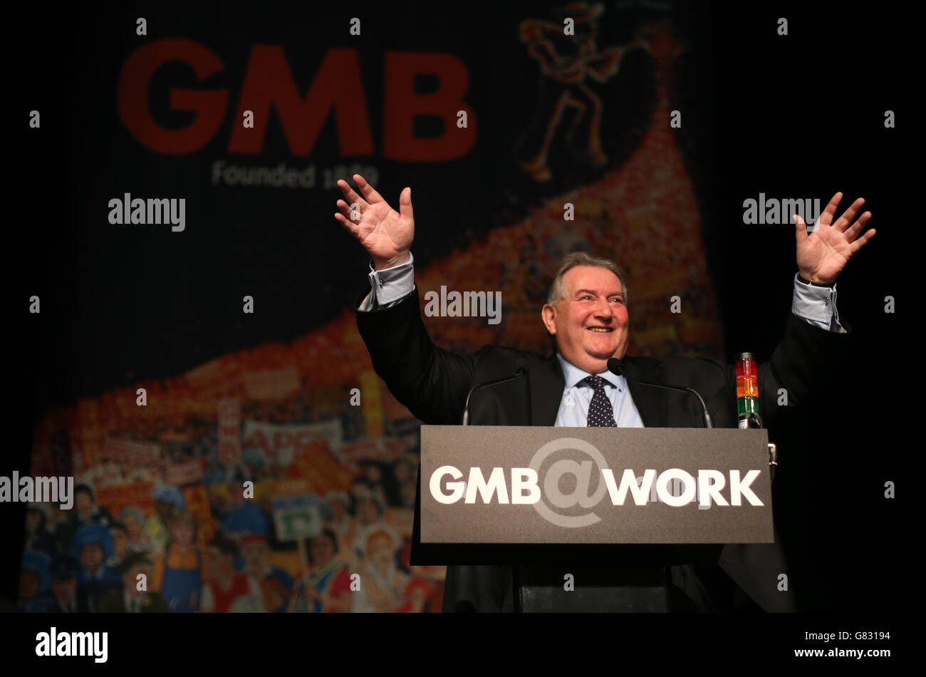 GMB union annual conference - Dublin Stock Photo - Alamy