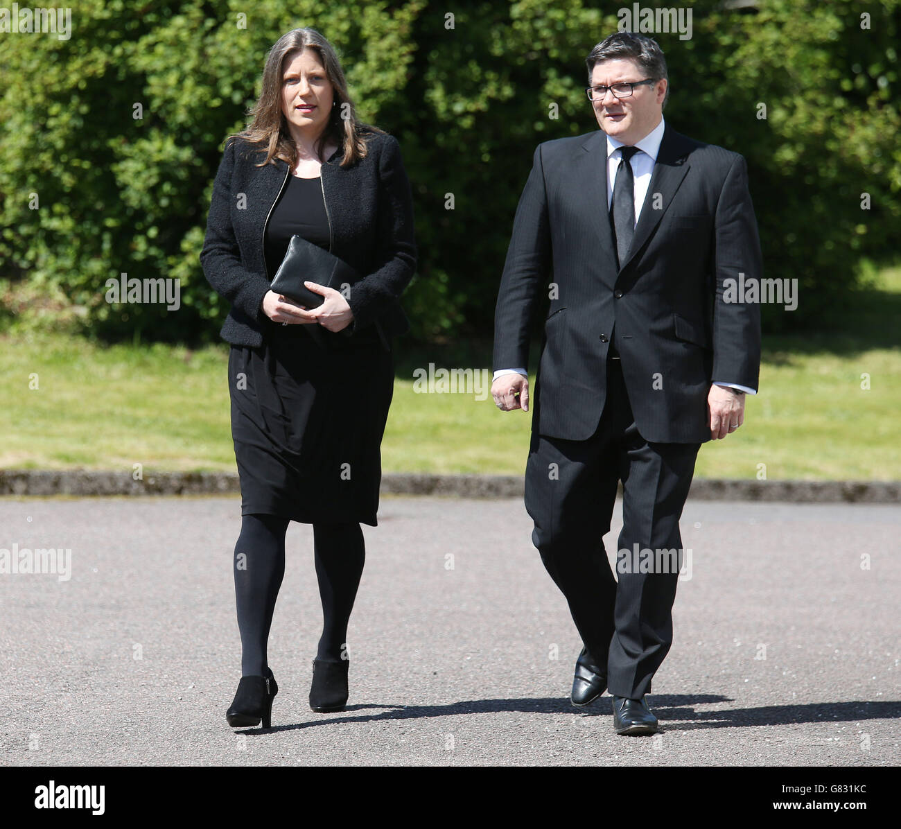Charles Kennedy's former wife Sarah Gurling arrives at St John the ...