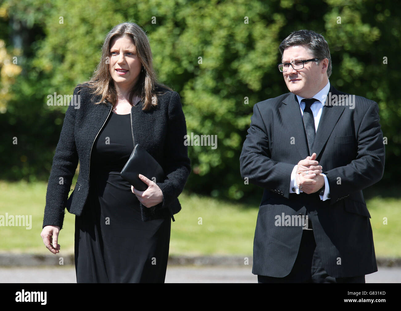 Charles Kennedy's former wife Sarah Gurling arrives at St John the ...