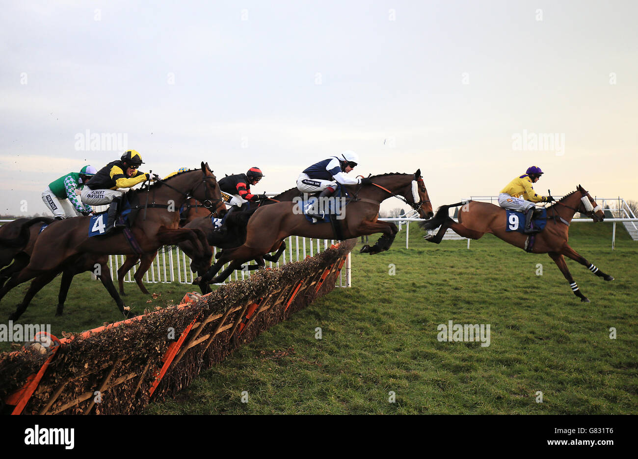 (right to left) Jockeys' Jonathan England riding Flash Tommie, Aidan ...