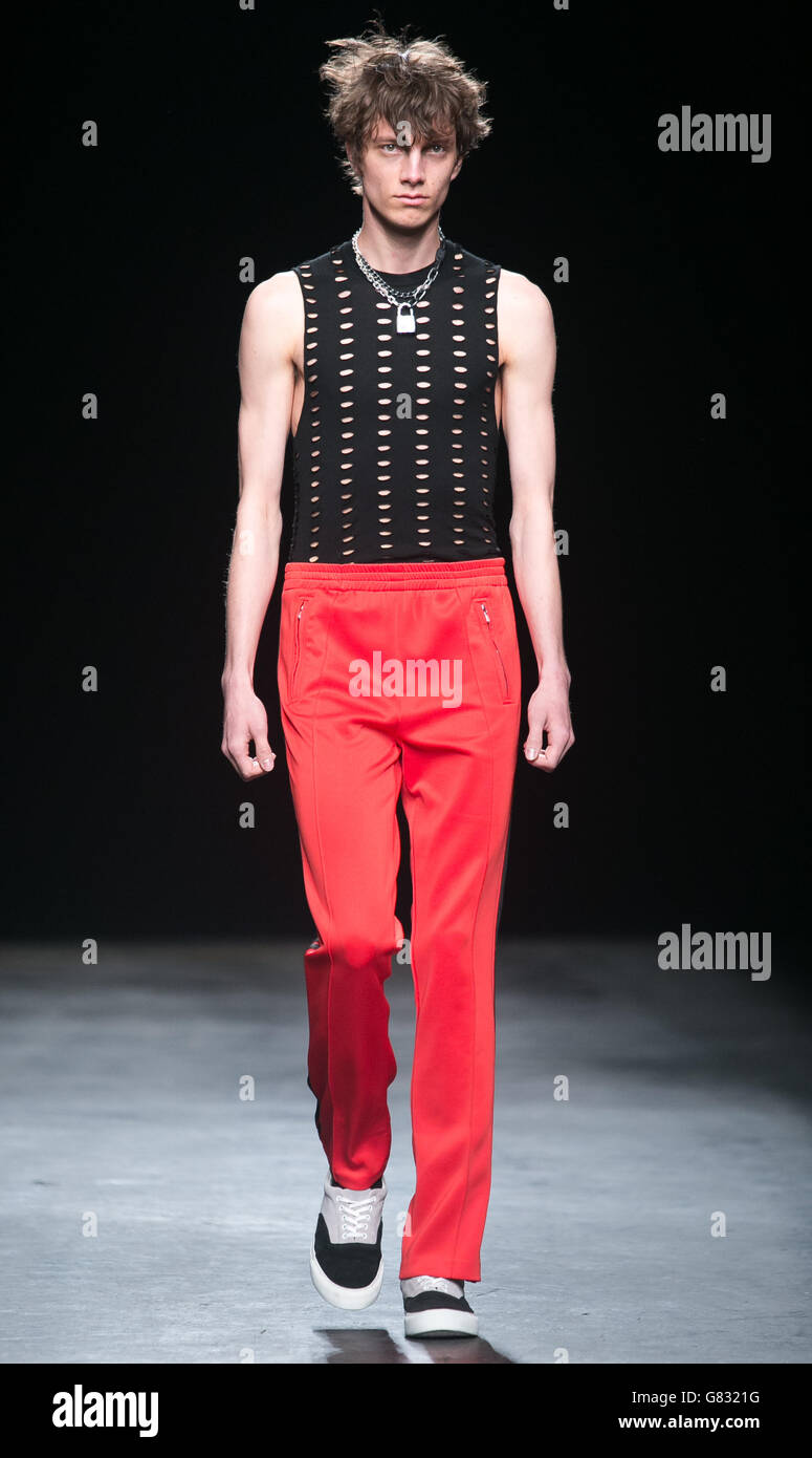 Topman Design catwalk - London Collections: Men 2015 Stock Photo - Alamy