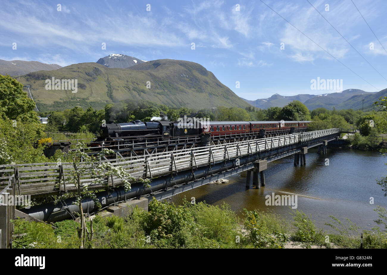 Weather hottest scotland scottish highlands hi-res stock photography ...