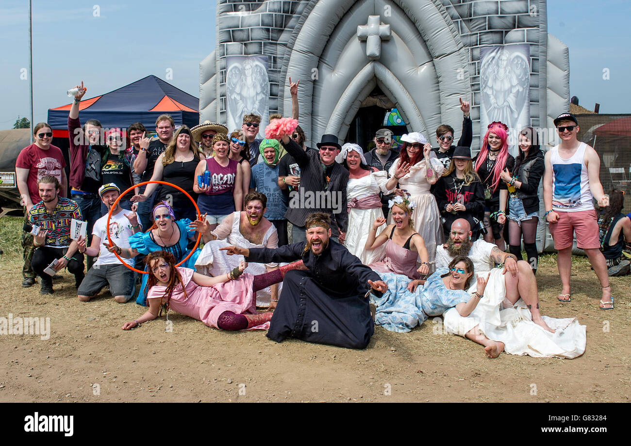 The inflatable church where people can get married during Download ...