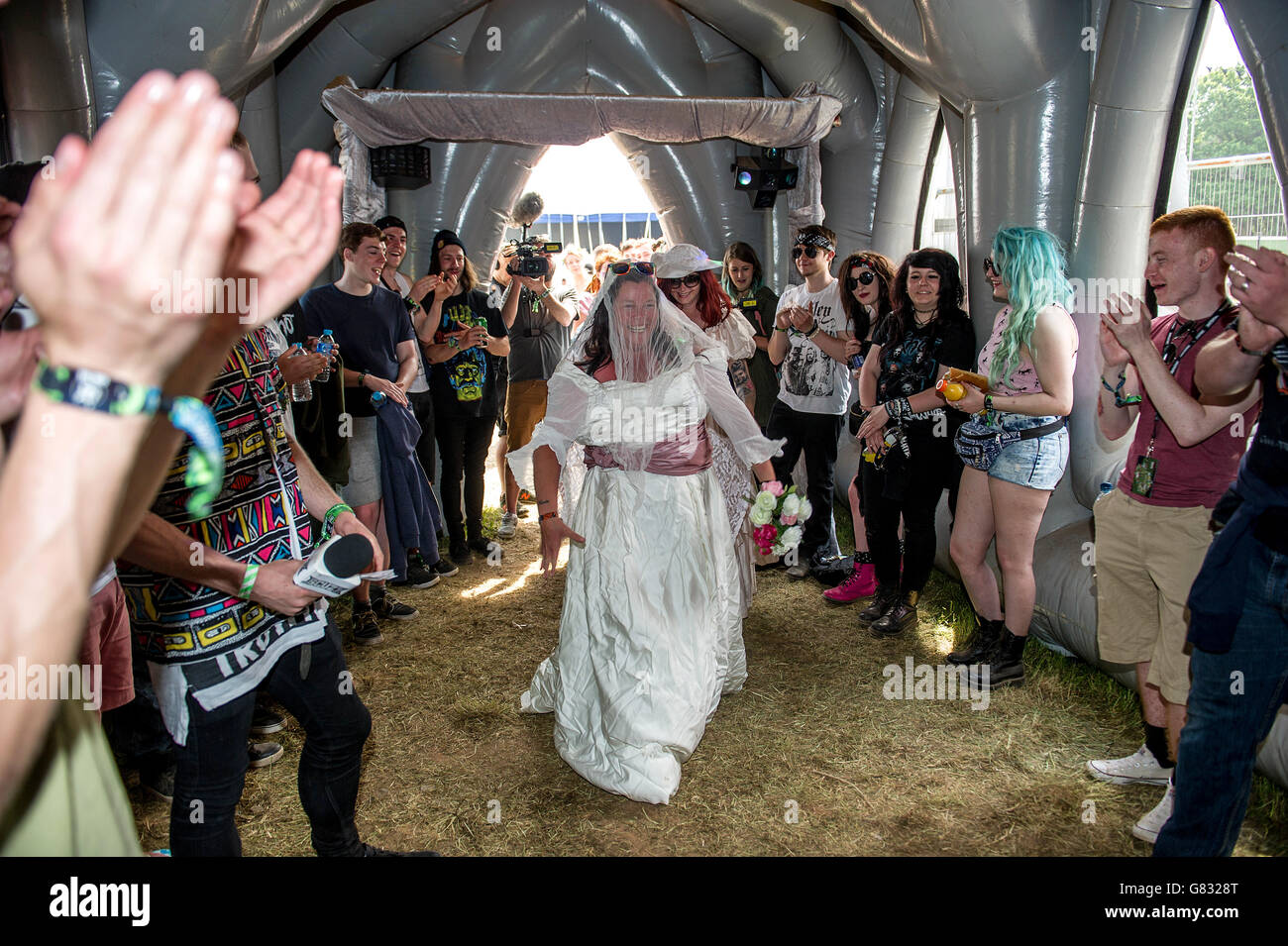 The inflatable church where people can get married during Download ...