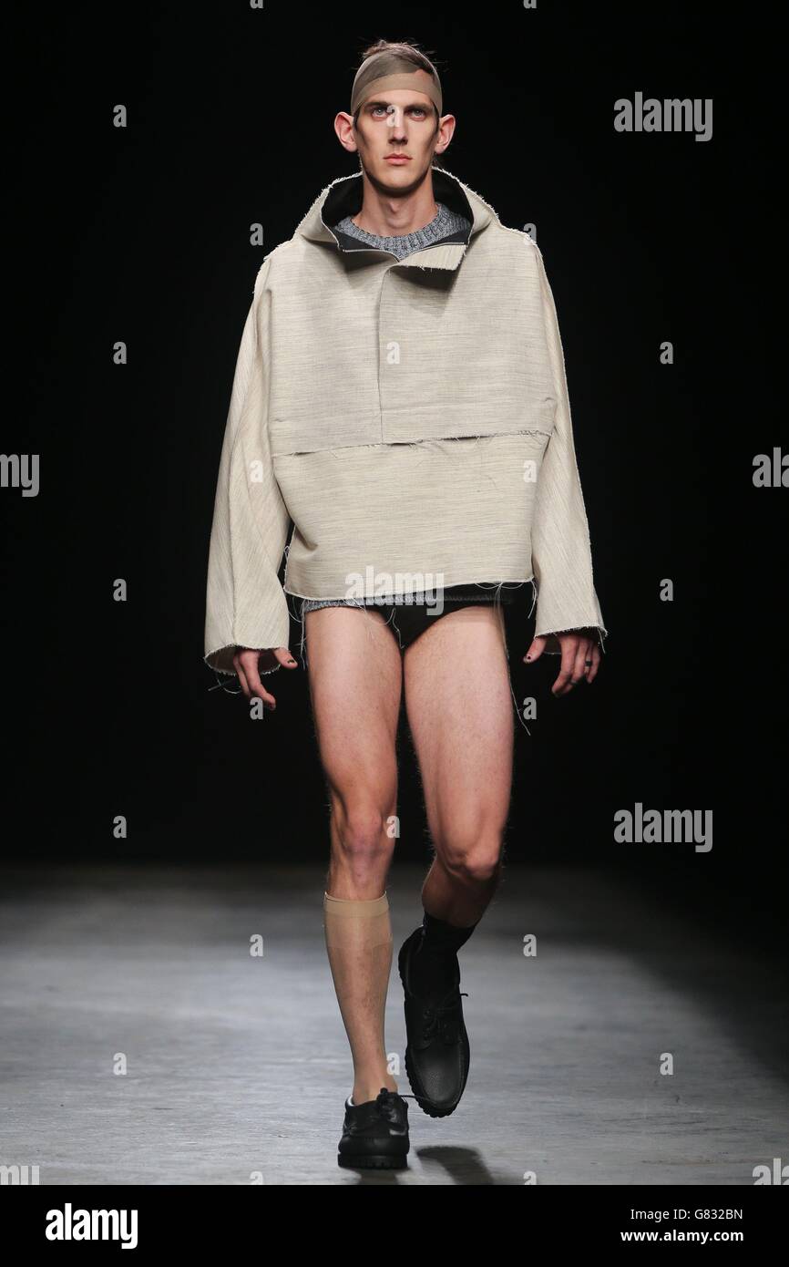 MAN catwalk - London Collections: Men 2015 Stock Photo - Alamy
