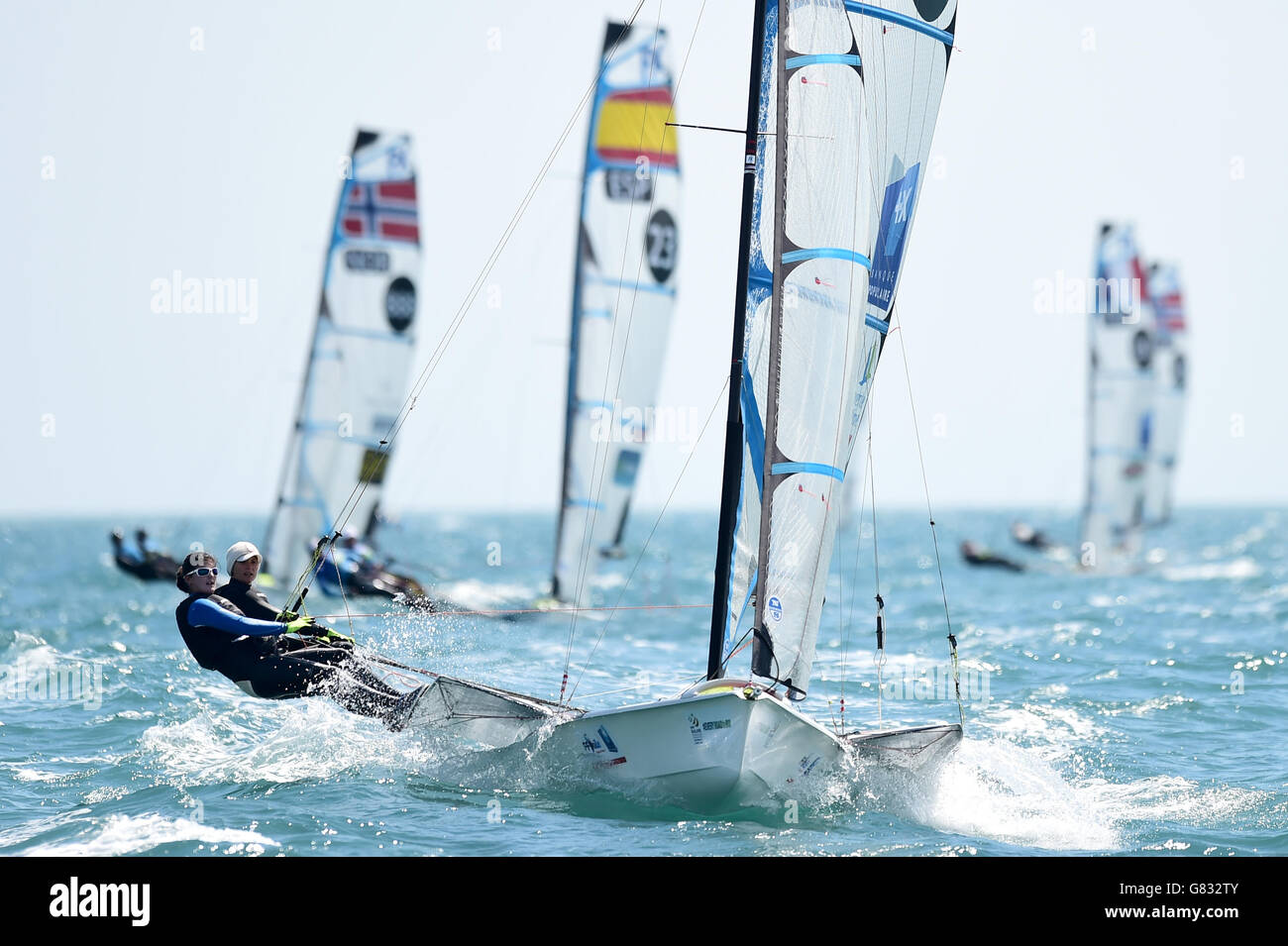 Sailing - ISAF Sailing World Cup - Day One - Weymouth and Portland ...