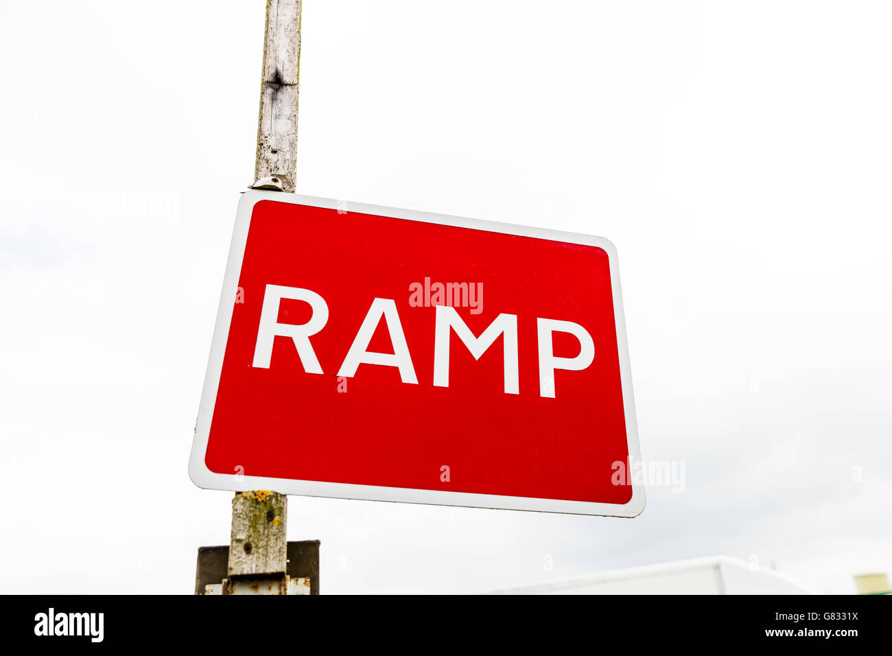 Hazard warning signs hi-res stock photography and images - Alamy