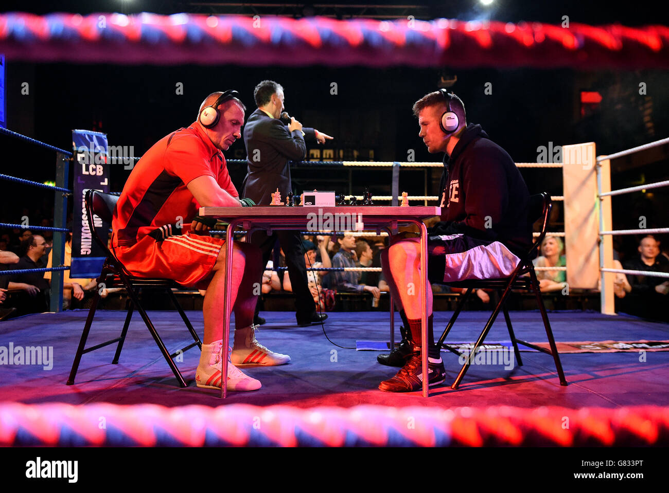 Chess Boxing Full Length Ampics High Resolution Stock Photography and ...