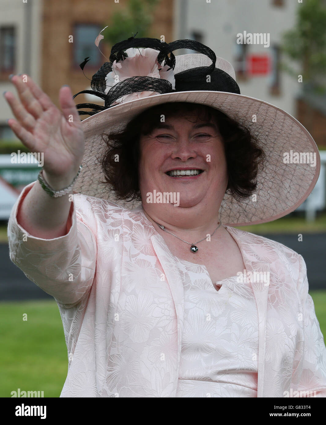 Singer Susan Boyle during Stobo Castle Ladies Day featuring Scottish ...