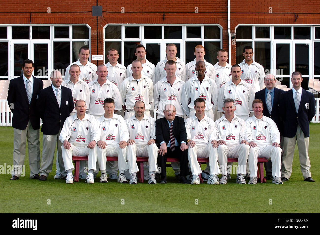 Cricket somerset county cricket club 2005 photocall county ground hi ...