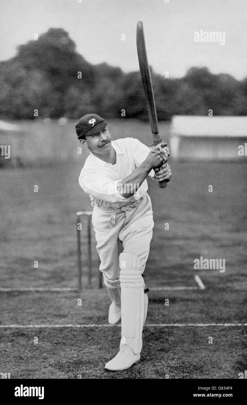 Cricket. Stanley Jackson, Yorkshire and England Stock Photo - Alamy
