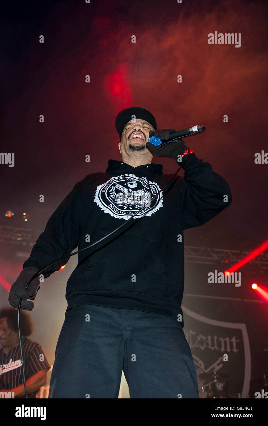 ICE T with Bodycount performing live on day 2 of Download festival on ...