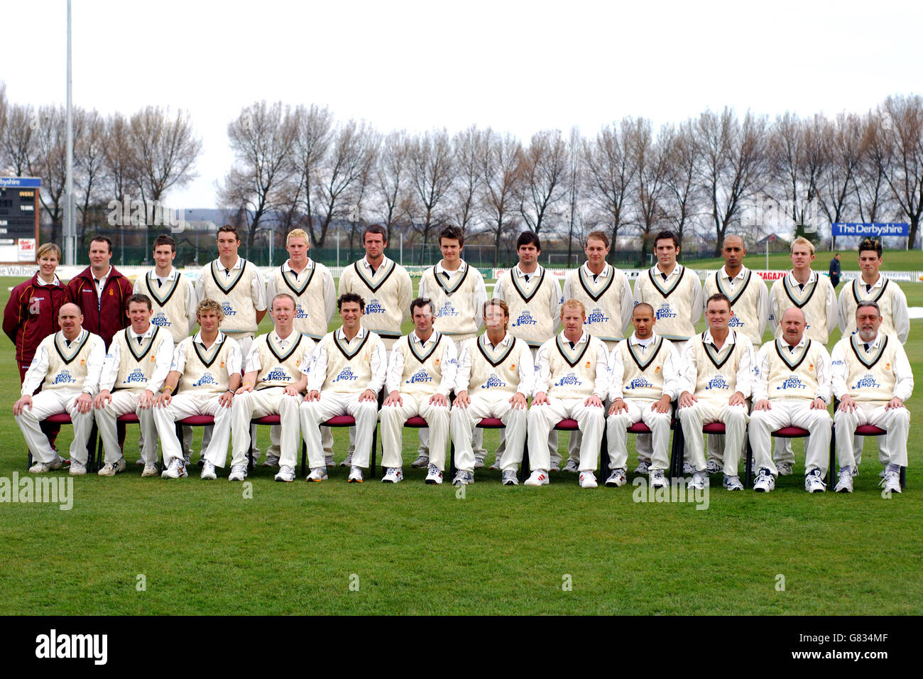 Cricket - Derbyshire County Cricket Club - 2005 Photocall - County ...