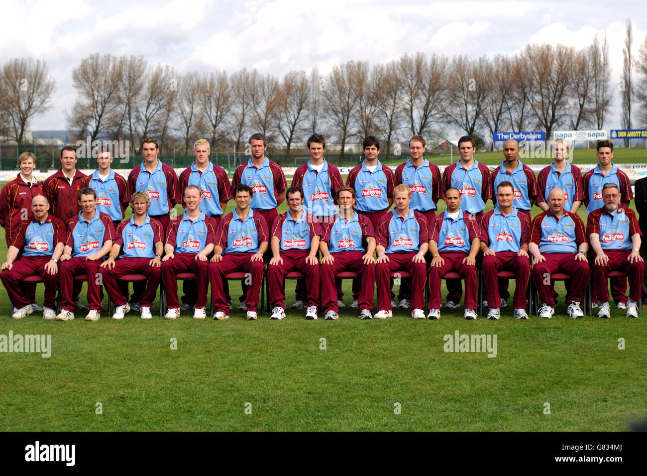 Cricket - Derbyshire County Cricket Club - 2005 Photocall - County ...