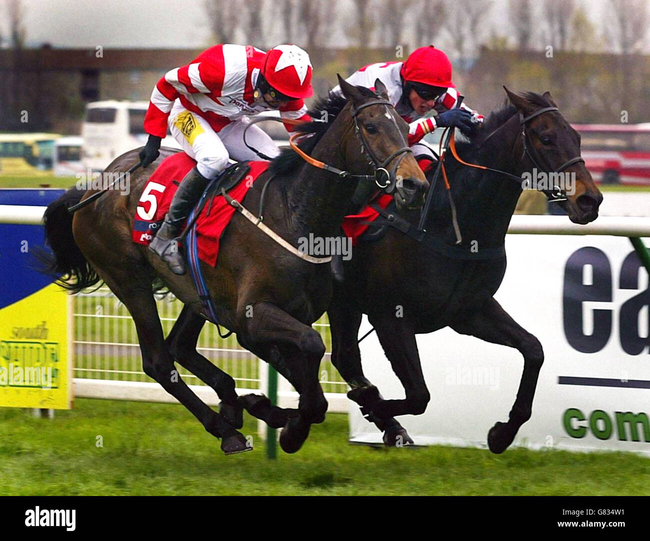 Horse Racing - Scottish Grand National - Ayr Racecourse Stock Photo - Alamy