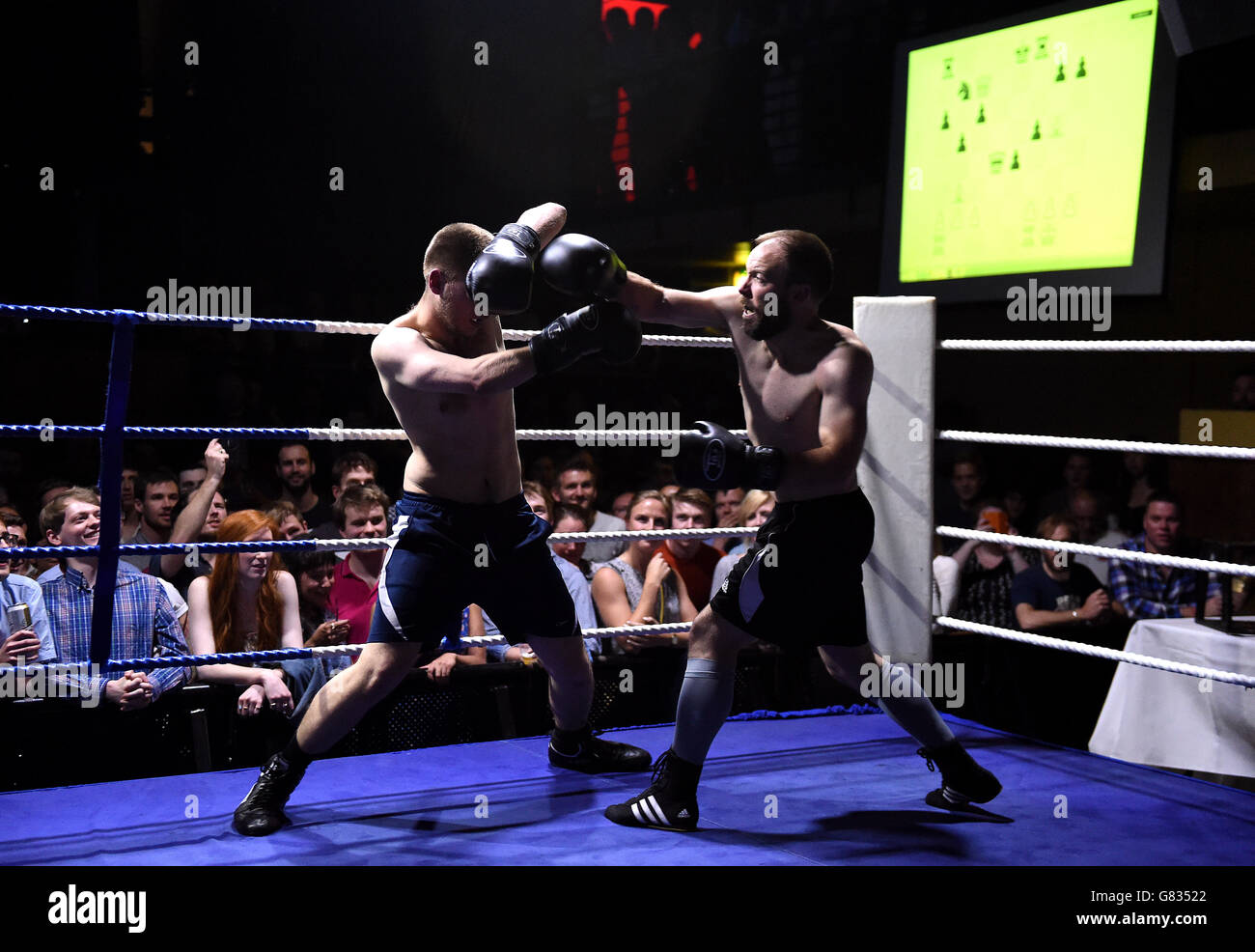 Sport - London Chessboxing Grandmaster Bash! - Scala Stock Photo - Alamy