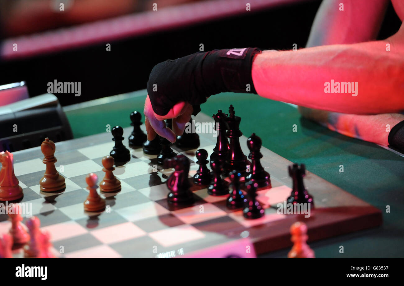 Chess boxing chessboxing lcb london ampics hi-res stock photography and ...