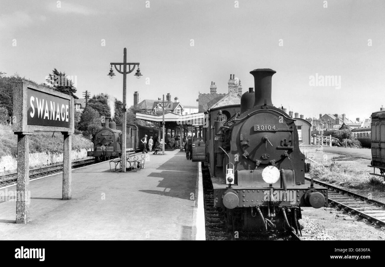 Lswr m7 class steam locomotive hi-res stock photography and images - Alamy
