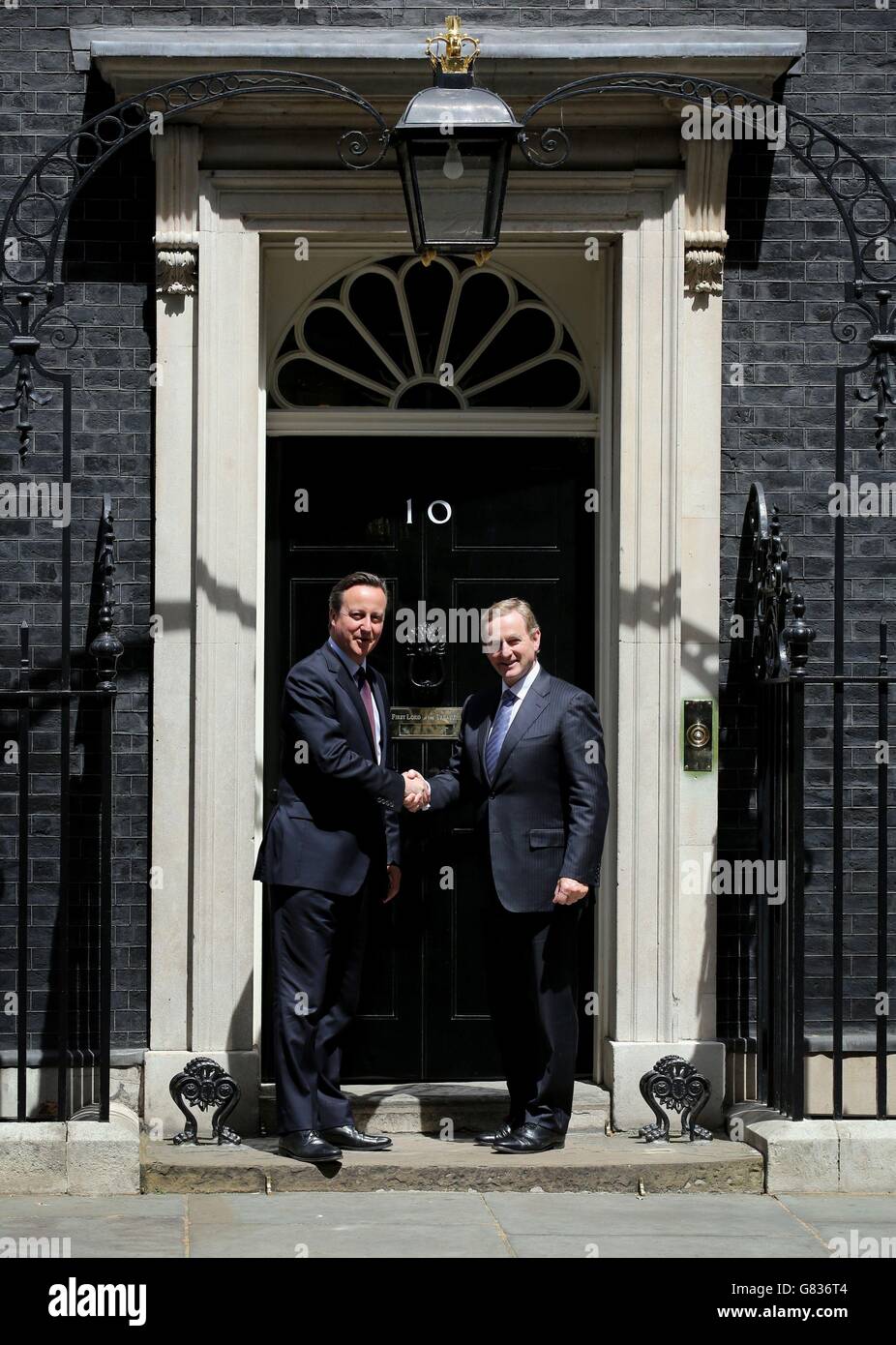 Irish Taoiseach visit to the UK Stock Photo - Alamy