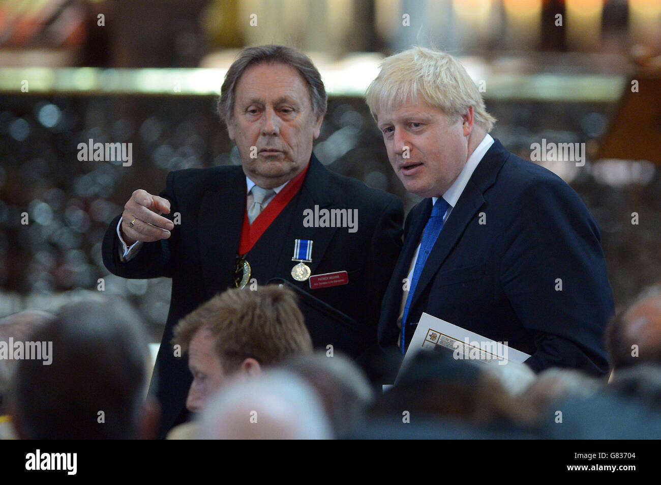 Memorial service anniversary battle waterloo st pauls cathedral in ...