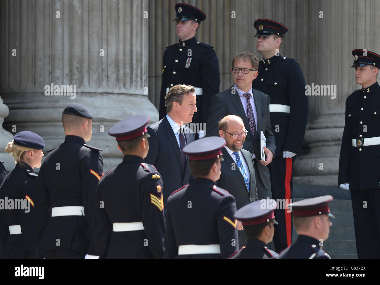 Memorial service anniversary battle waterloo st pauls cathedral in ...
