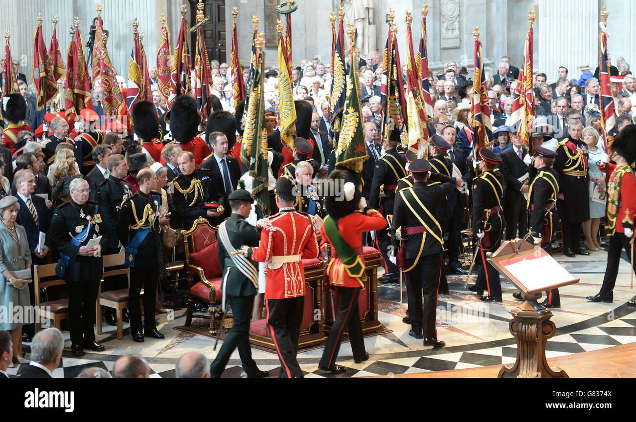 The Standards, Guidons and Colours of The Battle Of Waterloo leave in ...