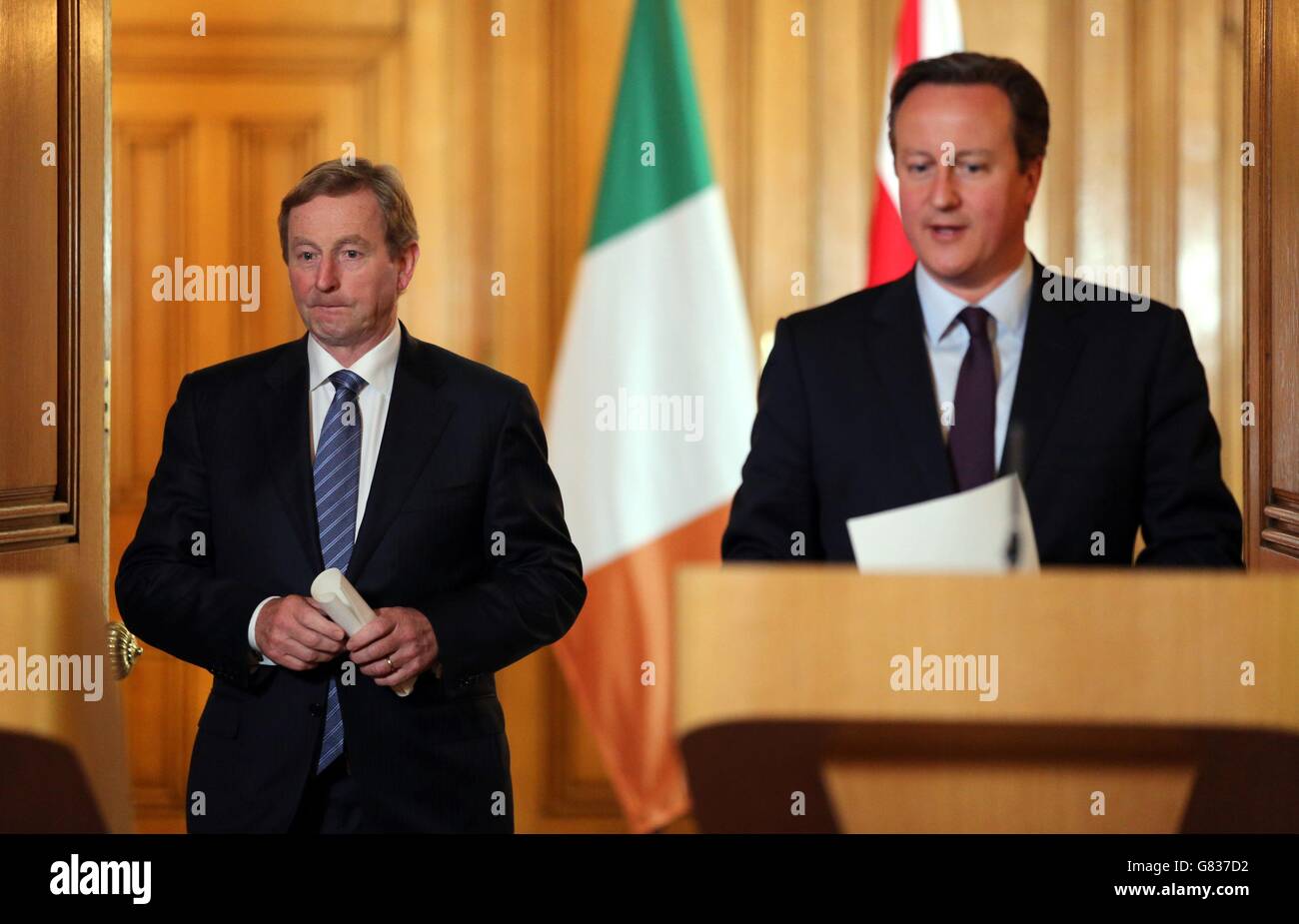 Irish Taoiseach visit to the UK Stock Photo - Alamy