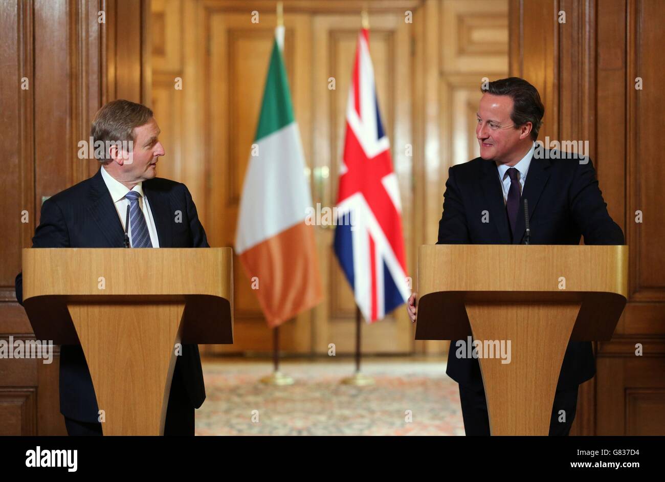 Irish Taoiseach visit to the UK Stock Photo - Alamy