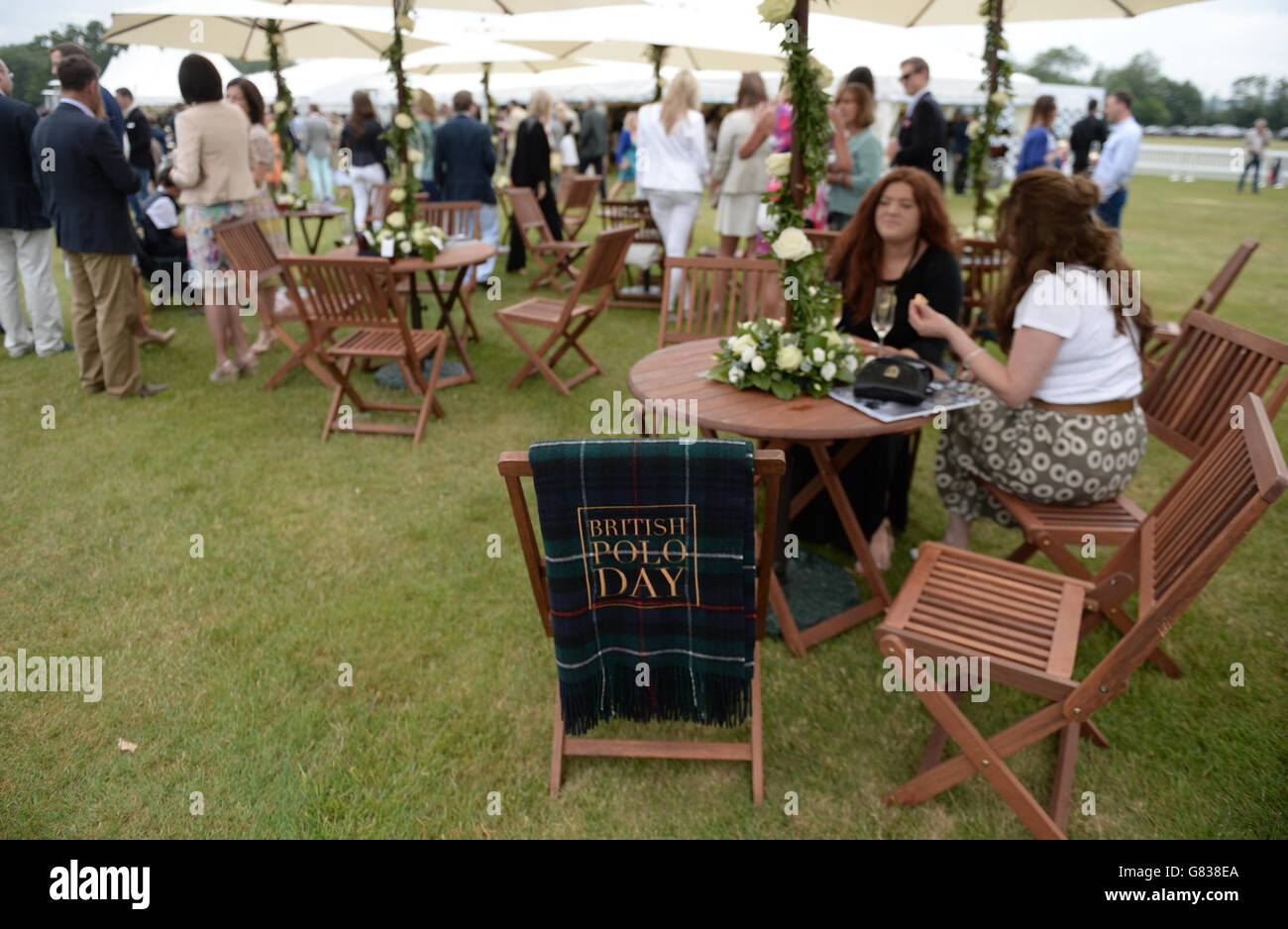 British Polo Day GB Stock Photo - Alamy