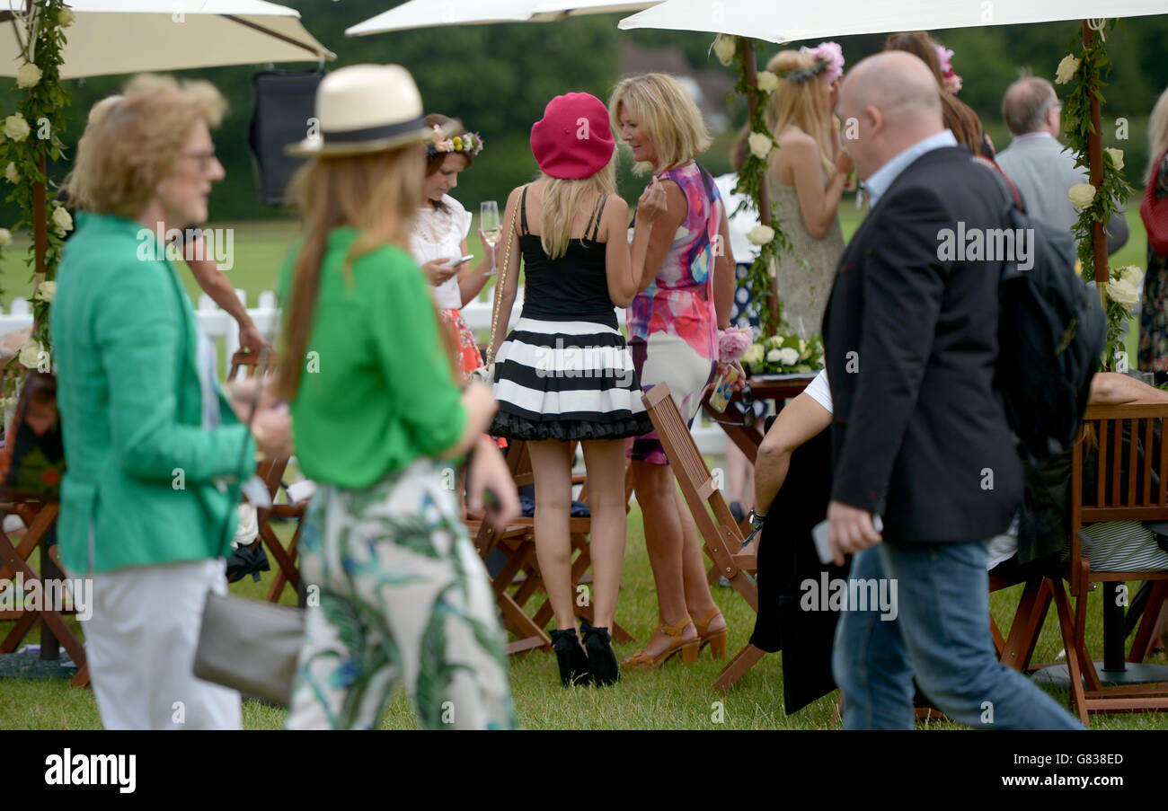 British Polo Day GB Stock Photo - Alamy