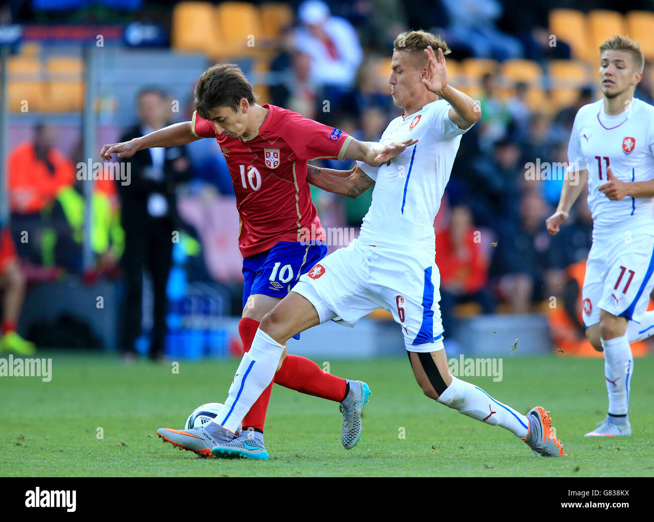 Soccer - UEFA European Under-21 Championship - Group A - Serbia v Czech ...