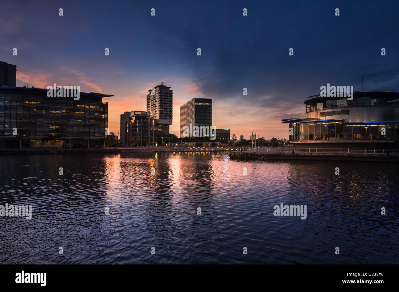 Manchester twilight hi-res stock photography and images - Alamy